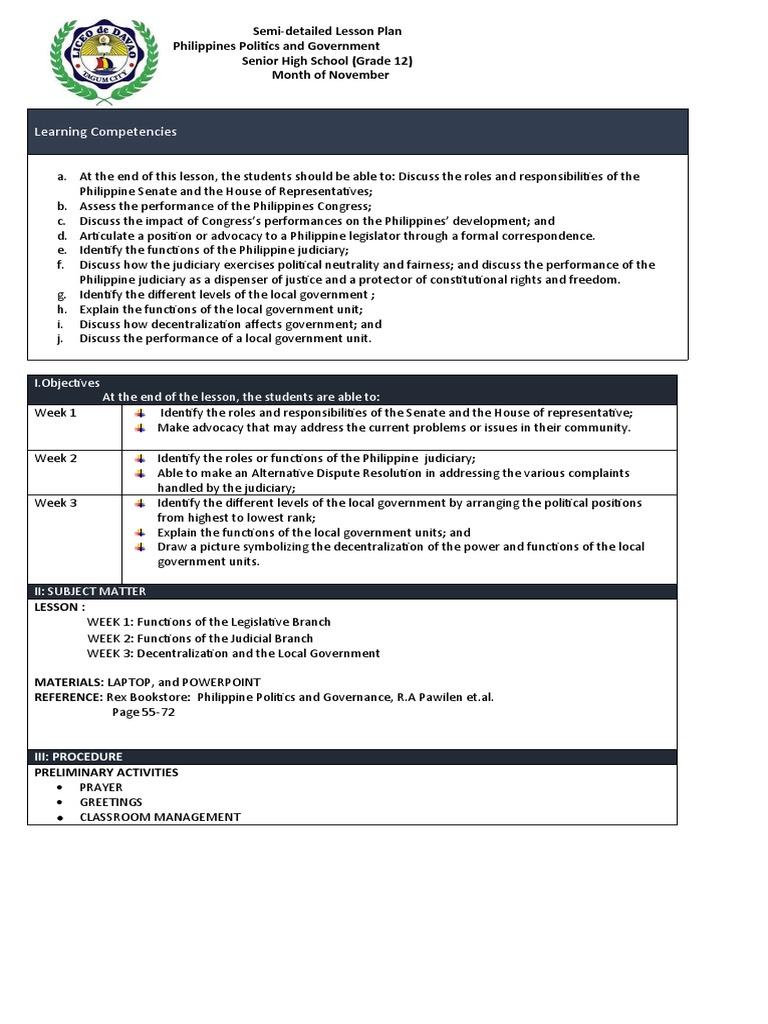 Lesson Plan PPG | PDF