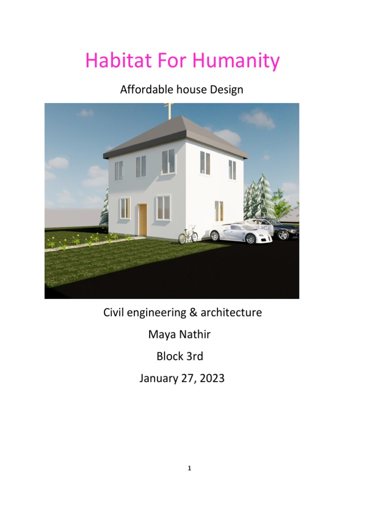 Affordable House | PDF | Basement | Civil Engineering