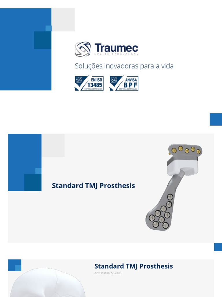 PRÓTESE DE ATM - Standard (PMG) - ING | PDF