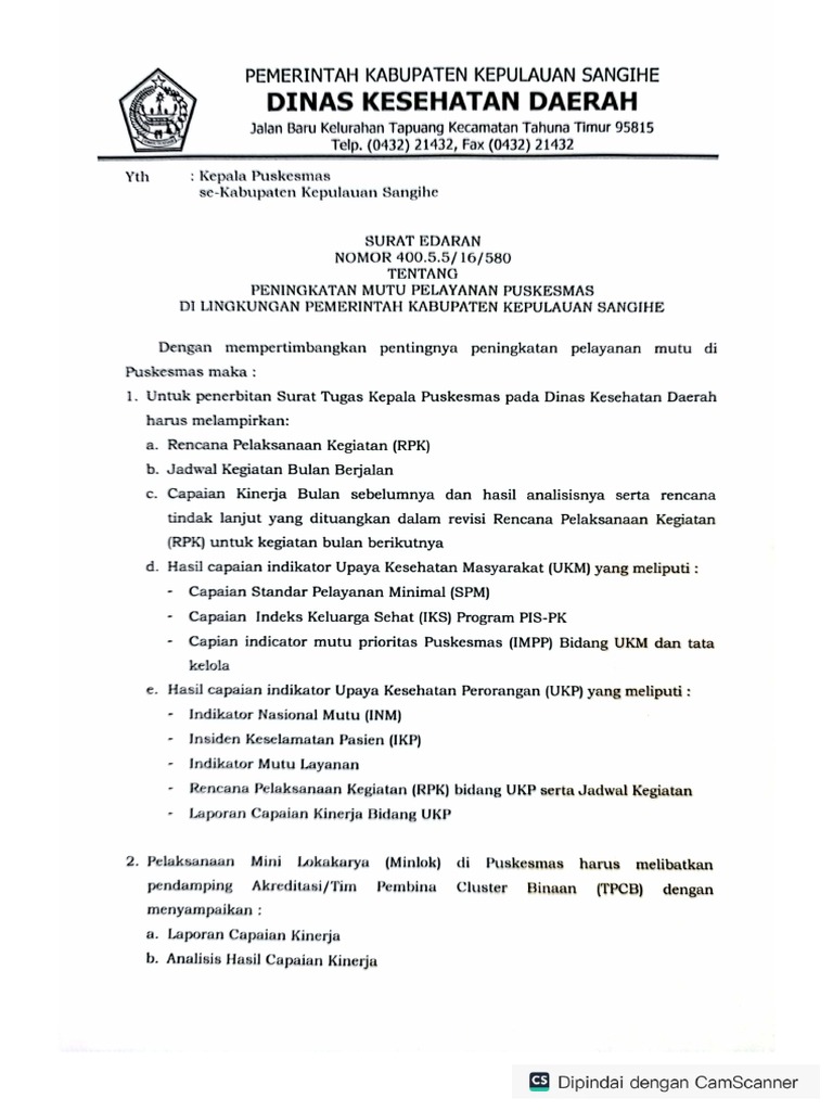 Surat Edaran-1 | PDF