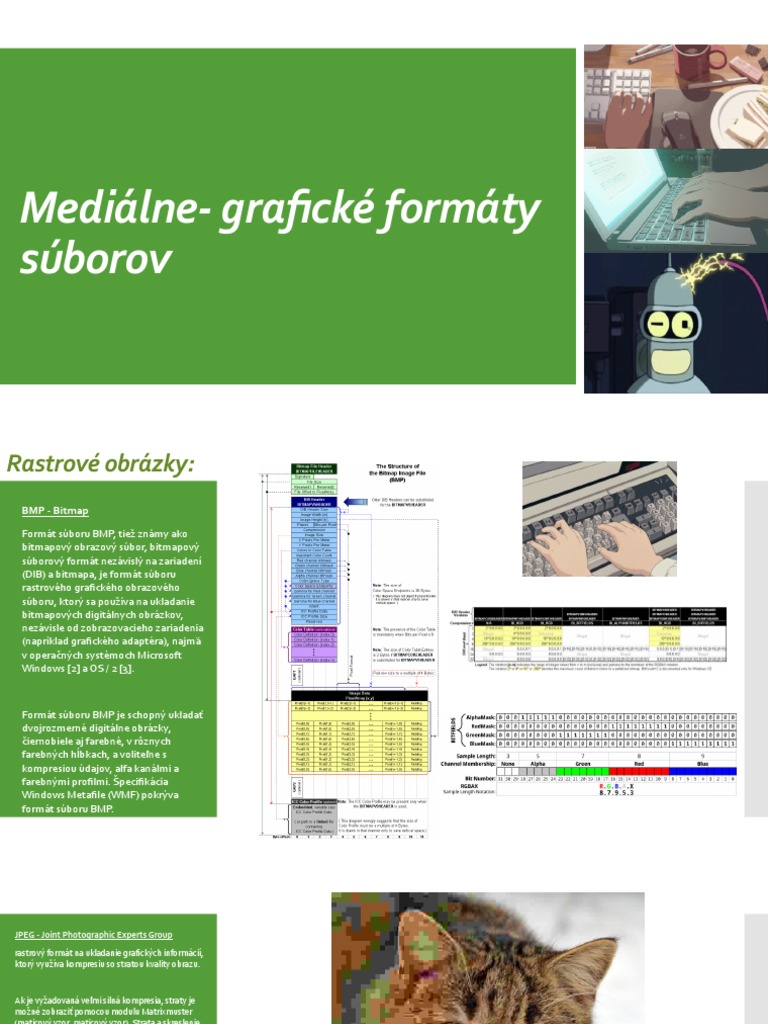 Mediálne - Grafické Formáty Súborov | PDF