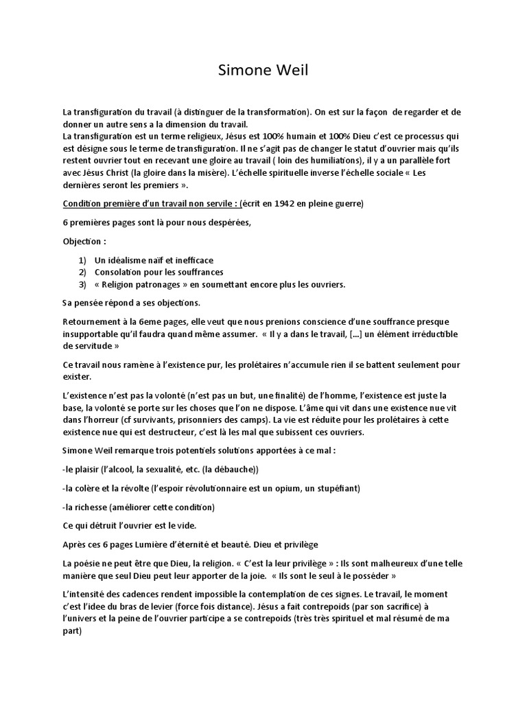 Simone Weil | PDF
