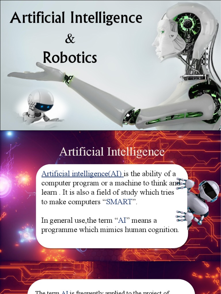 Robotics | PDF | Artificial Intelligence | Intelligence (AI) & Semantics