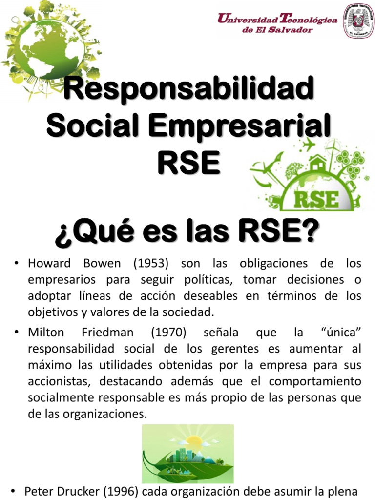Responsabilidad Social Empresarial | PDF | Responsabilidad social corporativa
