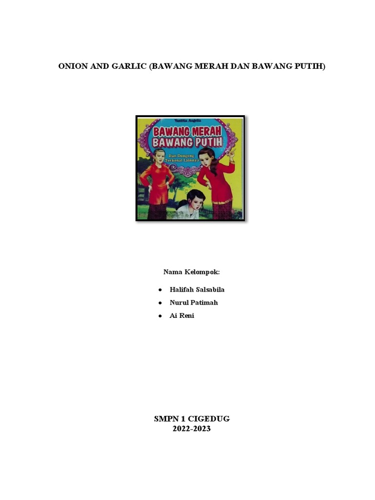 Cerita Rakyat Halifah | PDF