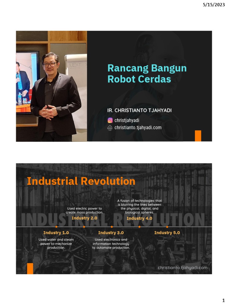 Christianto - Robotik - Ipb - 13052023 | PDF | Microcontroller ...