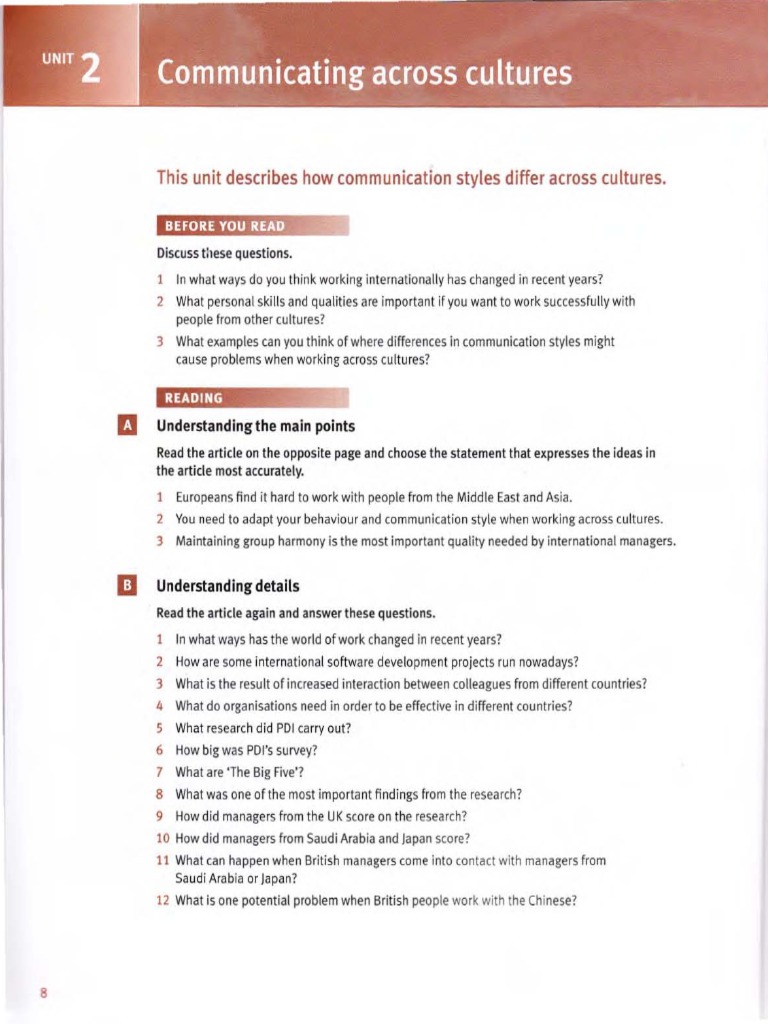 Unit 2 | PDF | Communication | Psychological Concepts