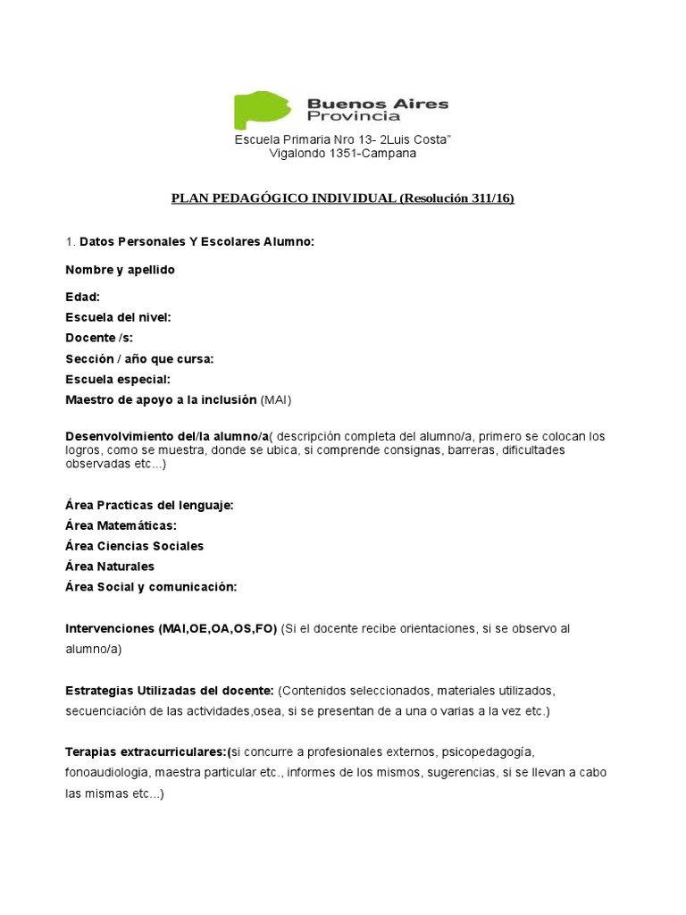 Plantilla Ppi, Modelo | PDF