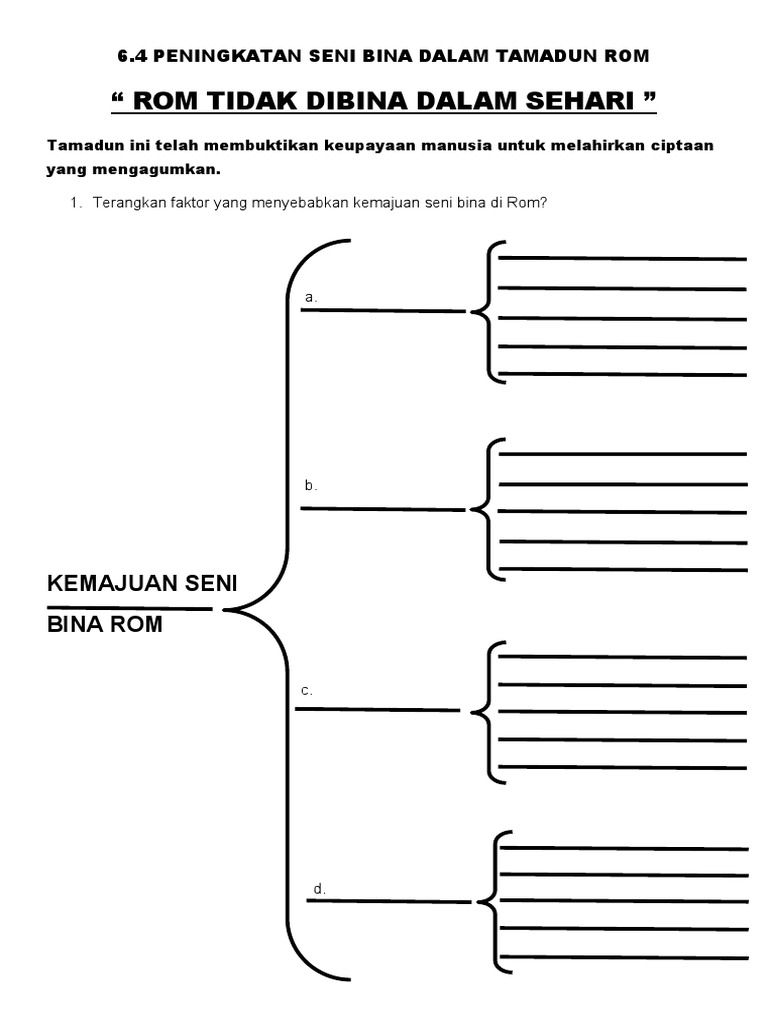 Latihan Tamadun Rom | PDF