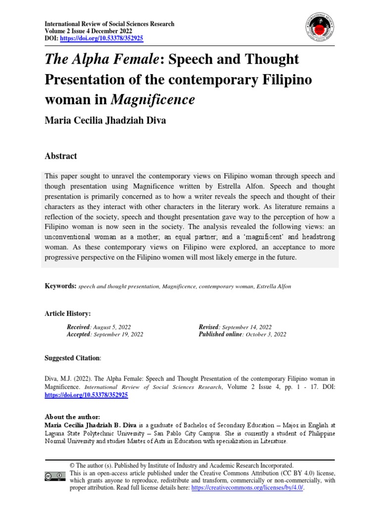 PATRIARCHAL | PDF | Narration | Philippines