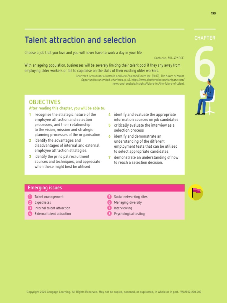 Talent Attraction and Selection | PDF | Recruitment | Human Resource ...