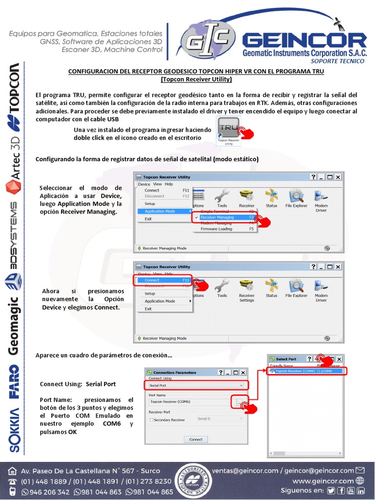 HIPER VR - Configuración Programa TRU | PDF