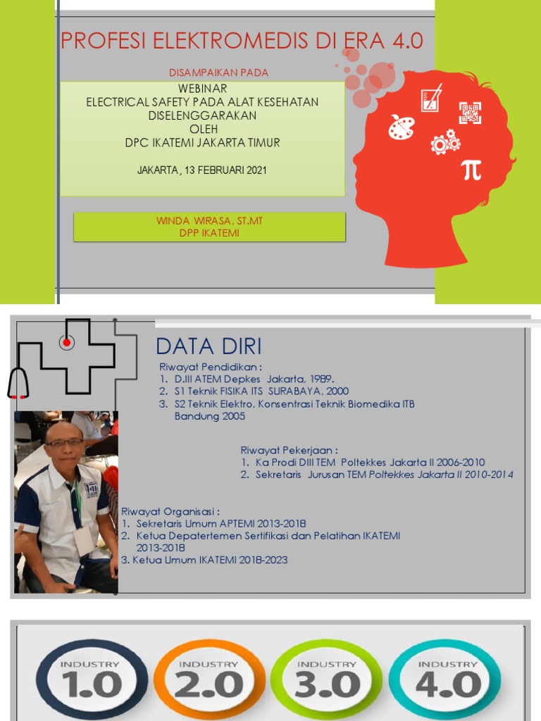 Profesi Elektromedis dan Era 4.0 | PDF | Teknologi & Rekayasa