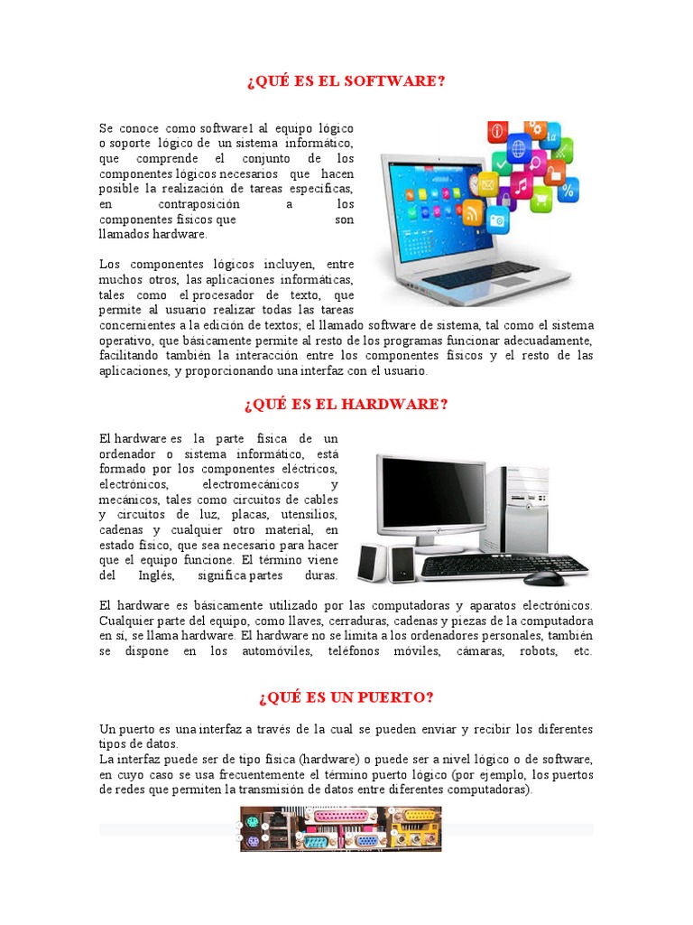 Qué Es El Software | PDF