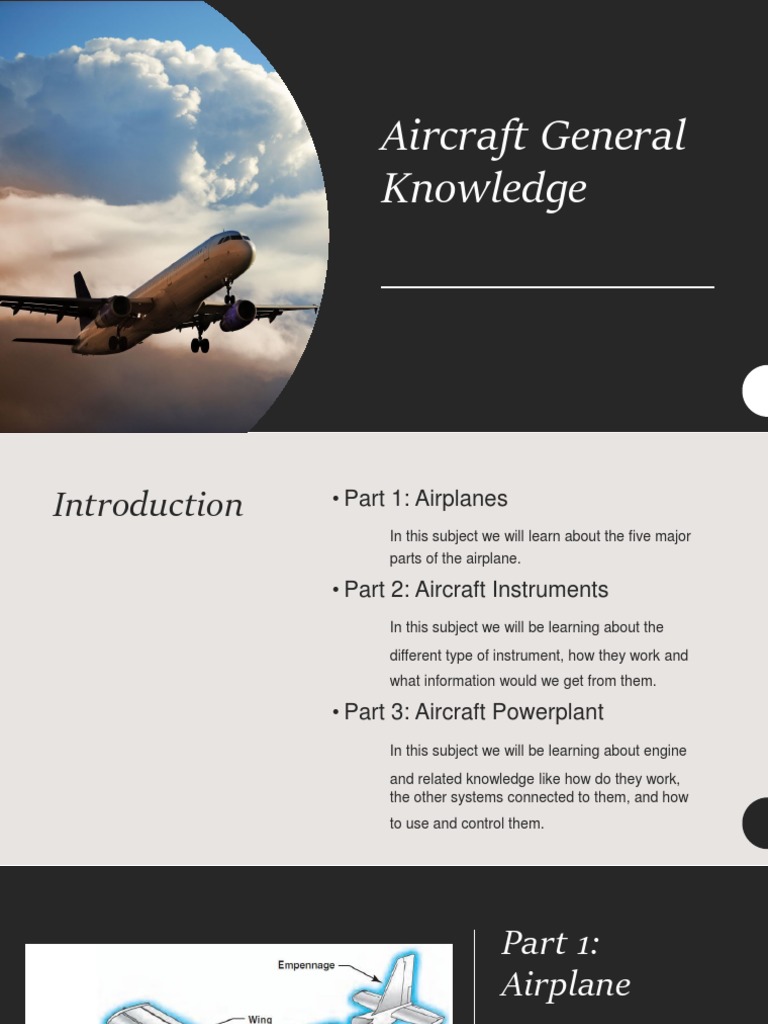 Aircraft General Knowledge | PDF
