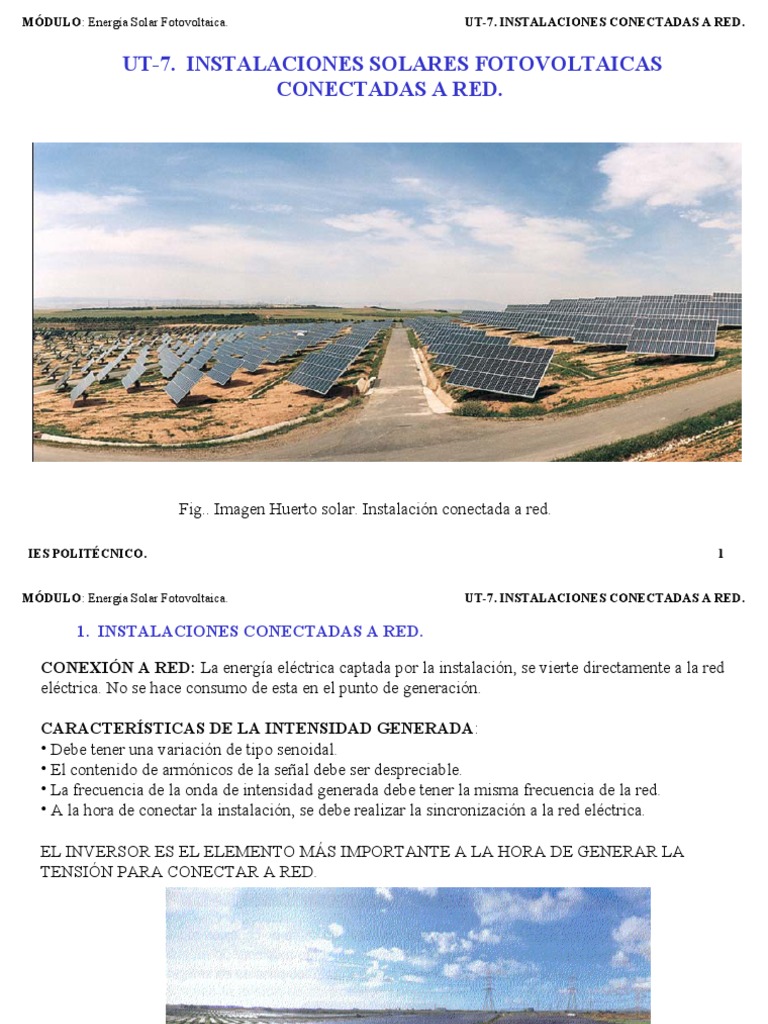7UT ESF Instalaciones+Conectadas+a+Red | PDF