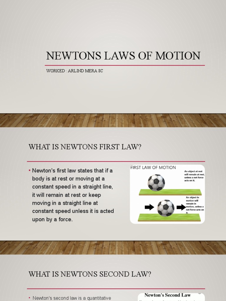 Newtons Laws of Motion | PDF
