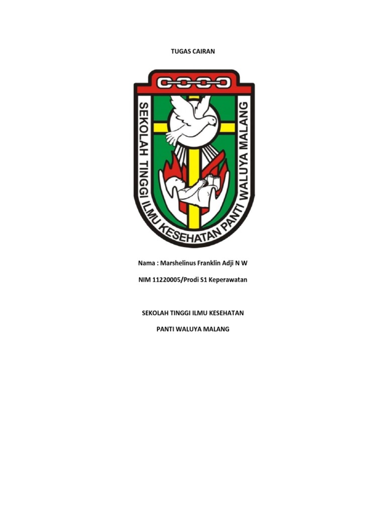 Pengertian Cairan Hipotonik dalam Infus | PDF