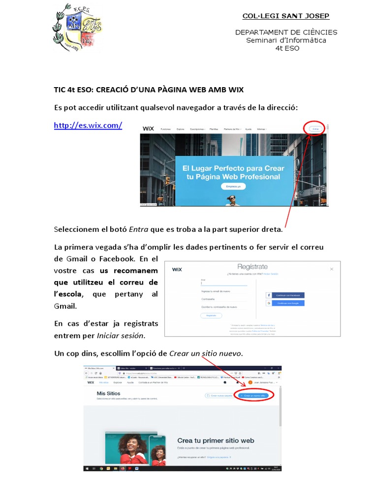 Pràctica Creació Web | PDF
