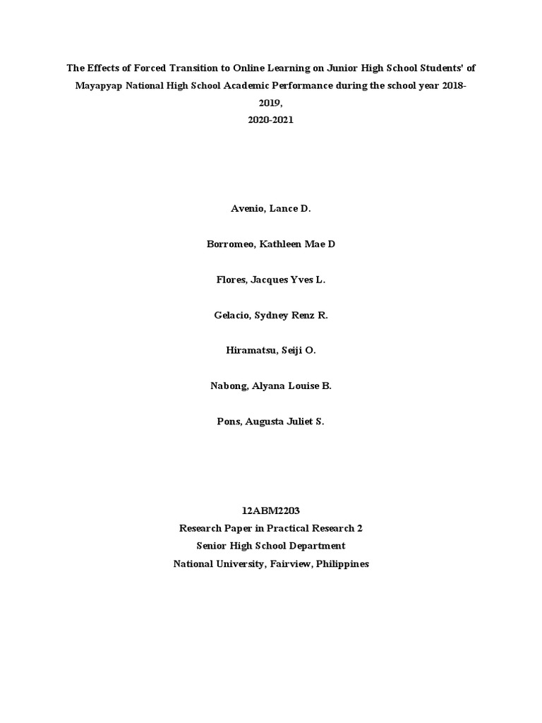 Revised Introduction & Constructed Materials and Methodology | PDF | Educational Technology ...