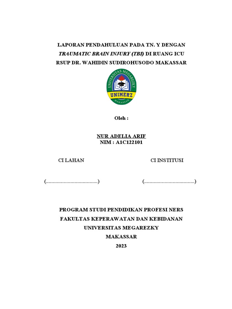 LP Traumatic Brain Injury (Tbi) | PDF