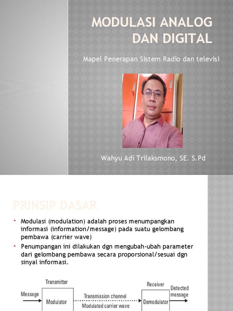 Modulasi Analog Dan Digital | PDF