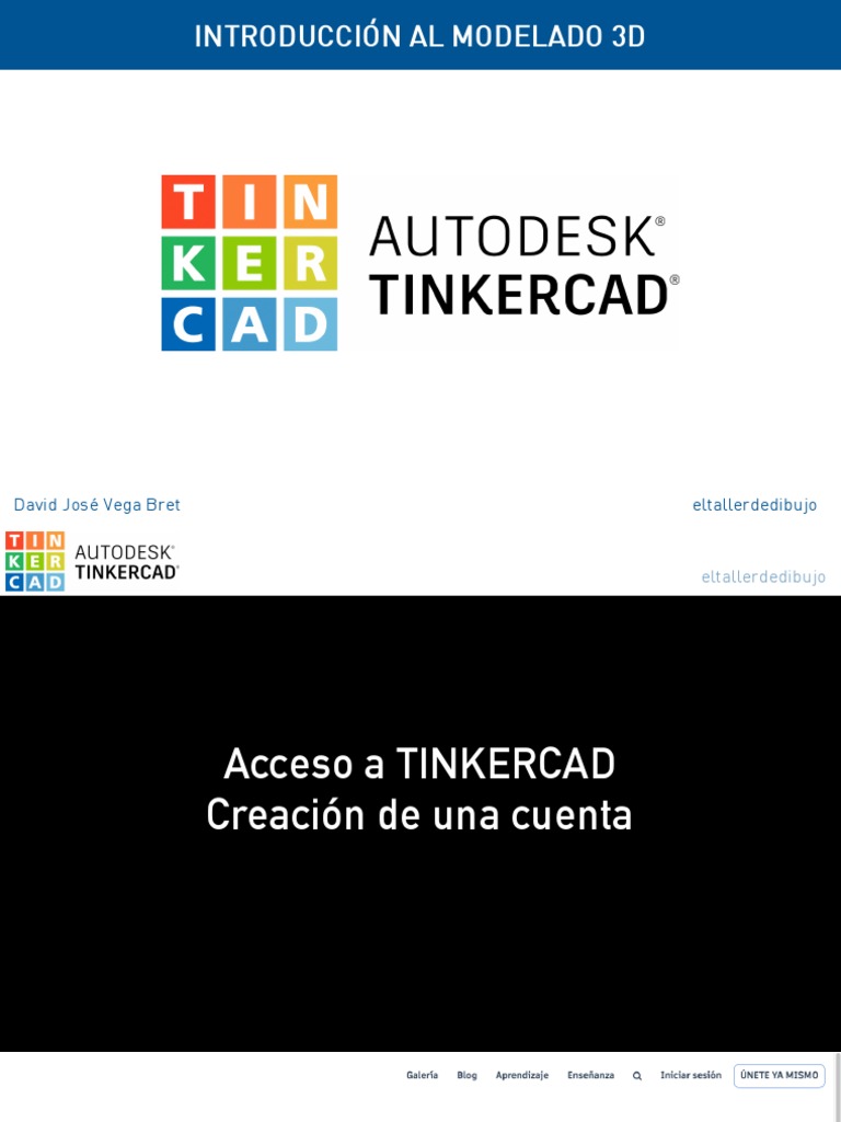 TINKERCAD - Presentación | PDF