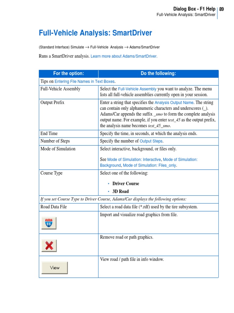 Car Help Smartdriver Pdf 3 D Computer Graphics Simulation