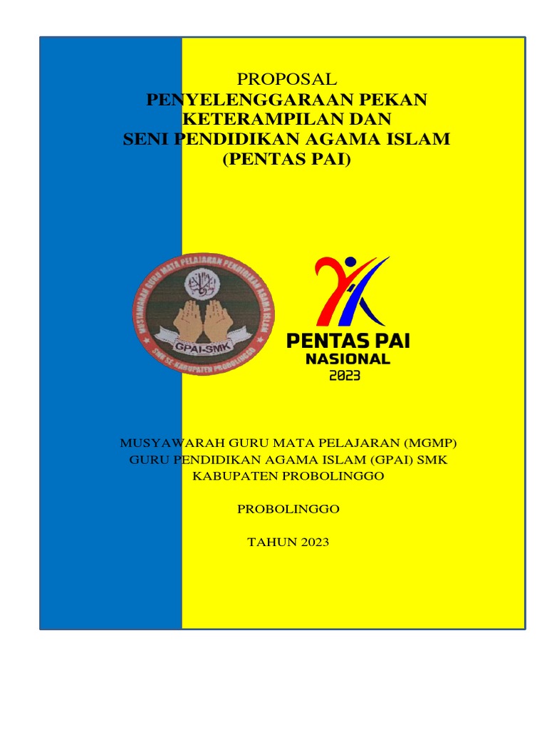 Edit Proposal PENTAS PAI. | PDF