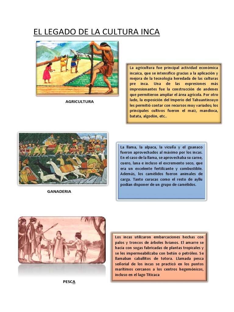 El Legado de La Cultura Inca | PDF