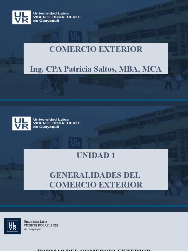 Tipos de Comercio Exterior Explicados | PDF | Inversiones | Capital ...