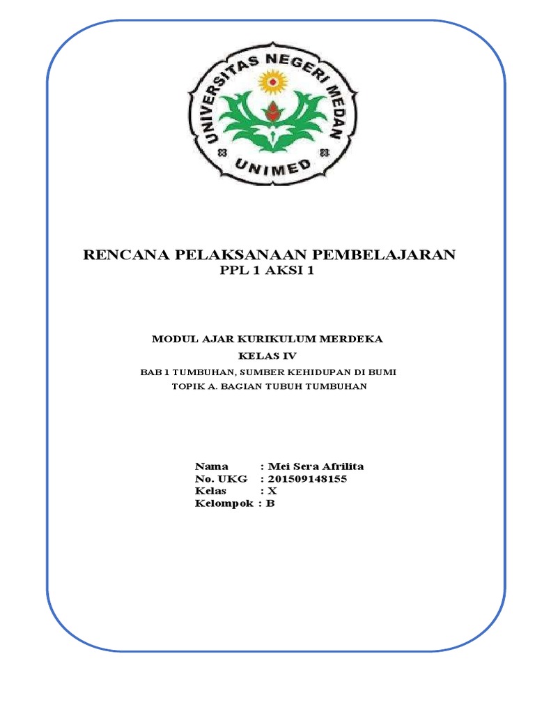 Contoh Modul Ajar Ipas Bab 1 PBL | PDF