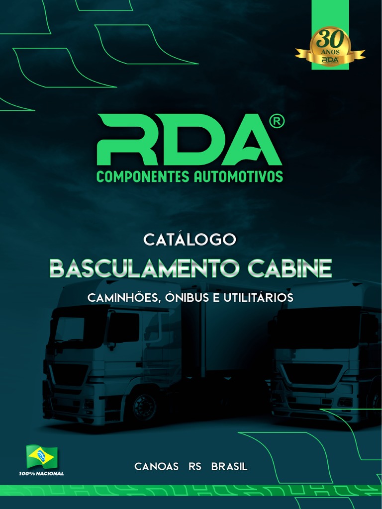 Rda Catálogo - Basculamento Cabine | PDF