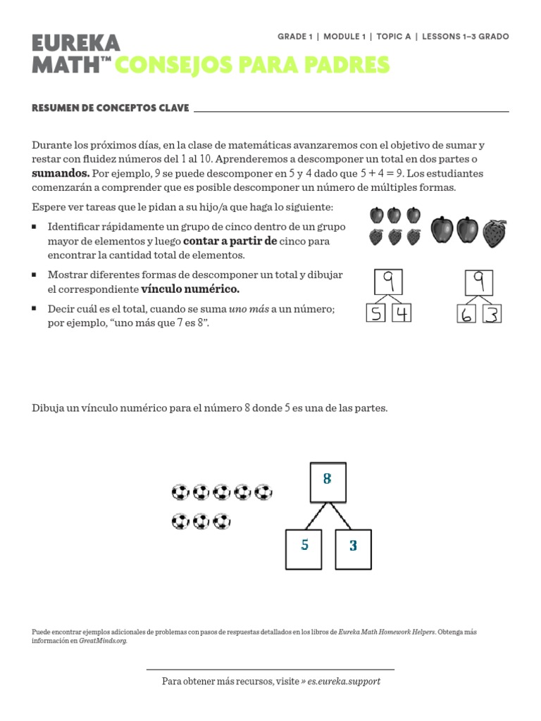 1st Grade Math Spanish | PDF