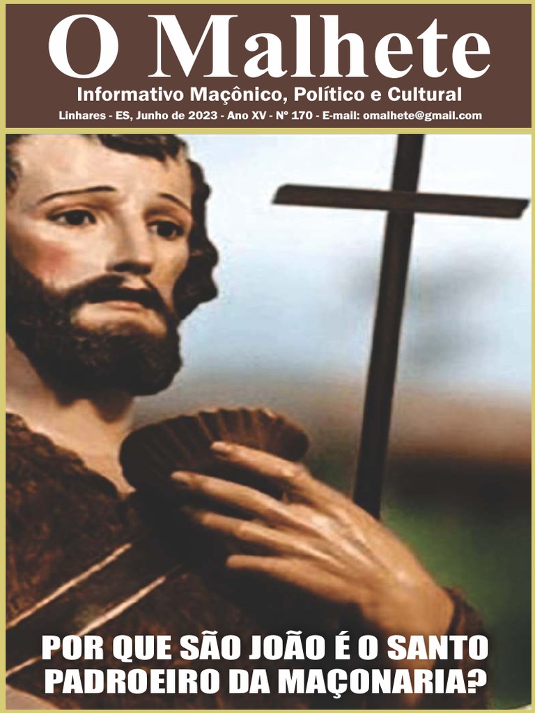 O Malhete #170 - Junho de 2023.Cdr2 | PDF | Maçonaria | Loja Maçônica