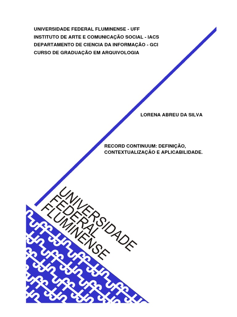 Record Continuum: Definição e Aplicabilidade | PDF | Arquivista