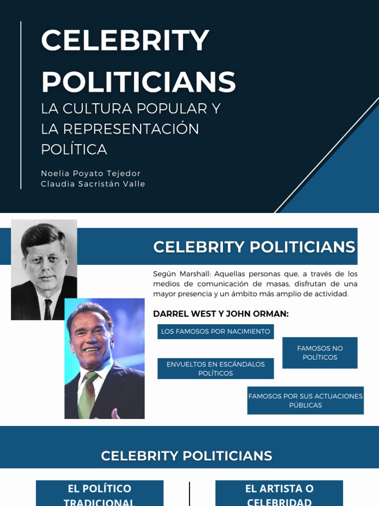 Celebrity Politicians | PDF