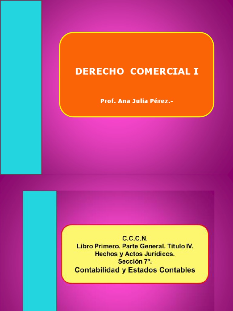 CCCN - Contabilidad y Estados Contables - 2020 | PDF | Contabilidad ...