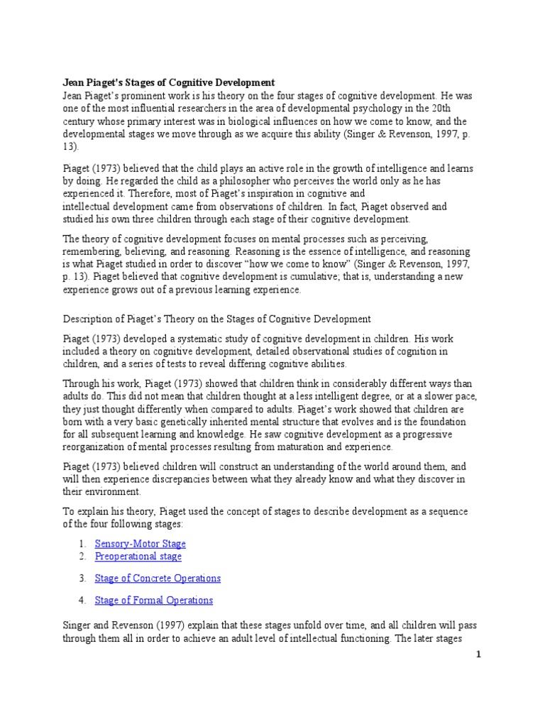 Assignment | PDF | Educational Assessment | Cognitive Development