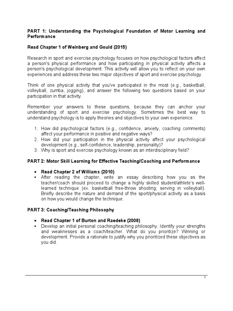 Essay - 1 2 | PDF | Self-Improvement