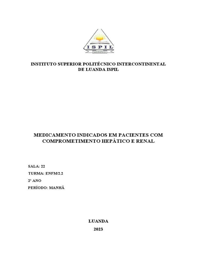 Instituto Superior Politécnico Intercontinental de Luanda Ispil | PDF