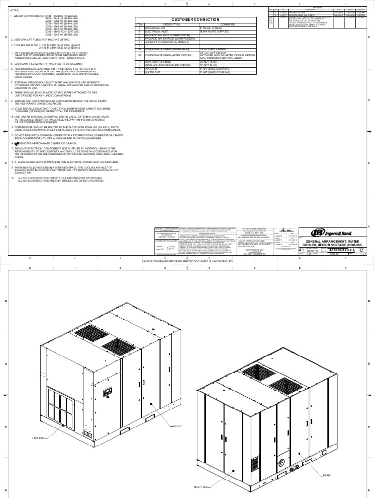 Ga E185 355 WC Medium Voltage | PDF