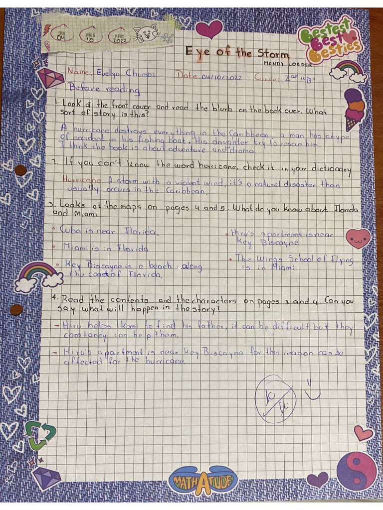 Eye of Storm Activity 1 | PDF