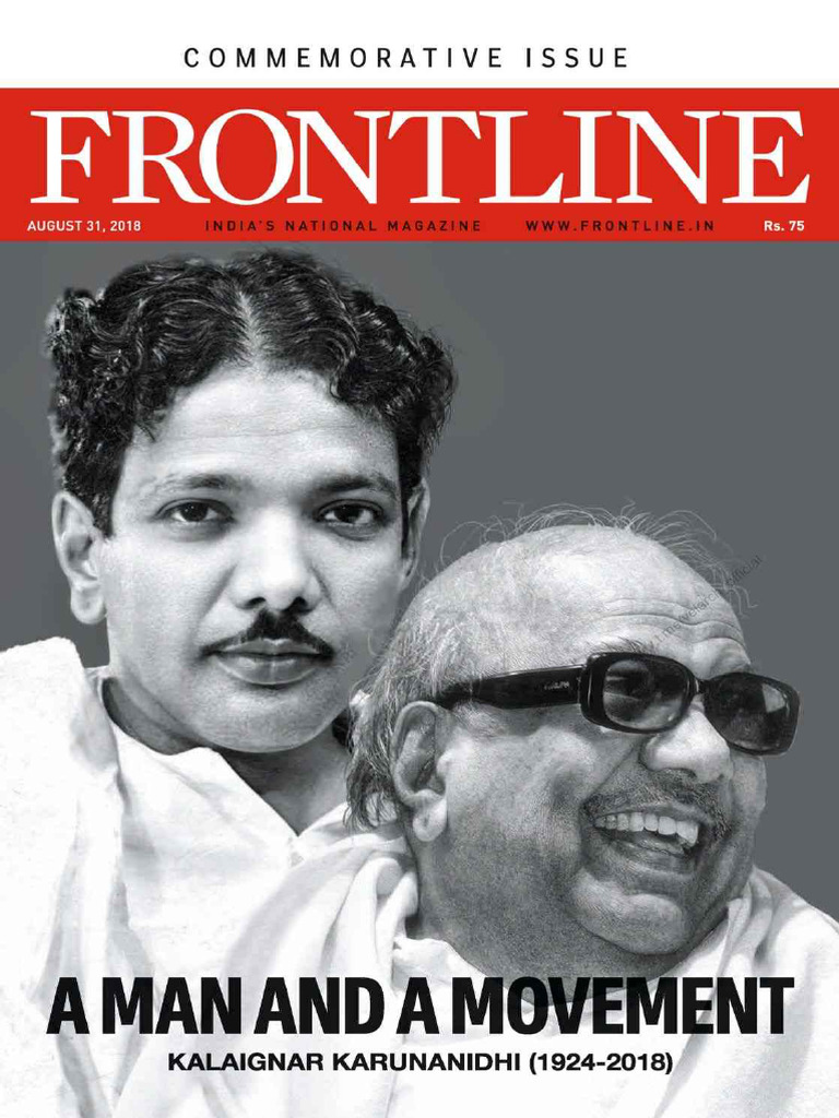 Kalaignar Karunanidhi - A Man and A Movement | PDF