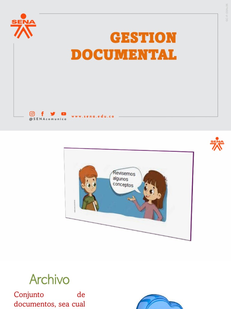 Gestión Documental Pdf Gestión De Registros