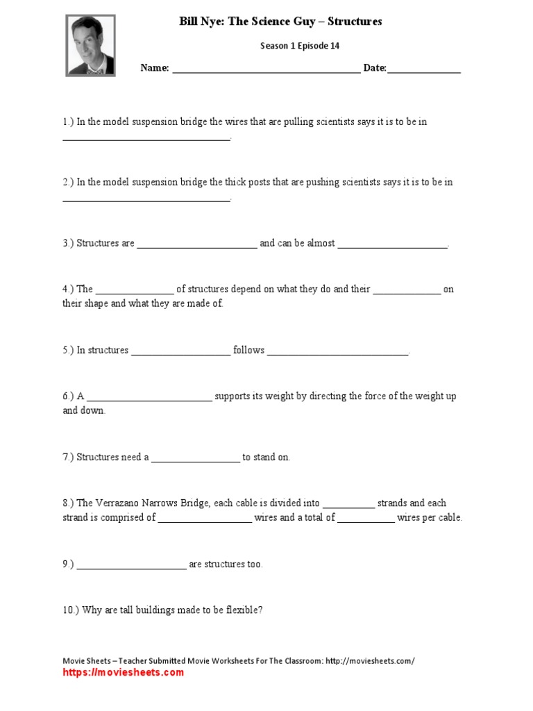 Bill Nye Structures | PDF