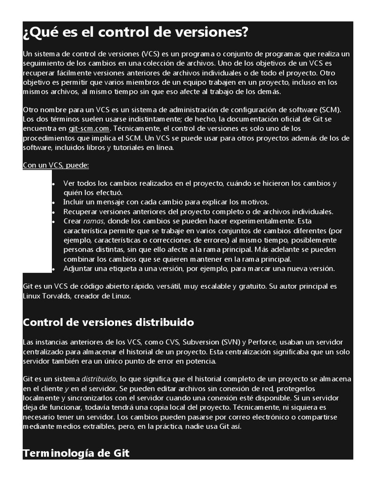 Qué Es El Control de Versiones | PDF