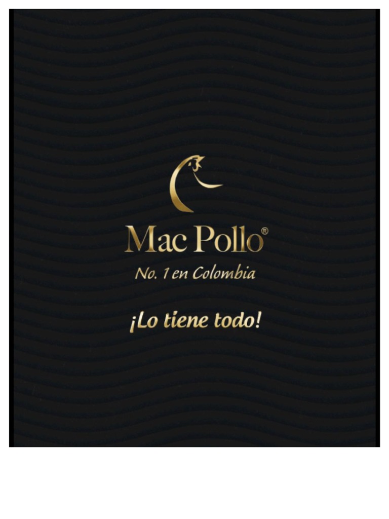 Catalogo Mac Pollo Cumple Norma y Calidad | PDF