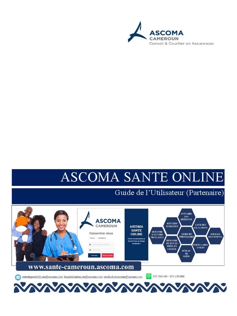 Guide Ascoma Santé Online : Utilisation | PDF | Finance et gestion monétaire