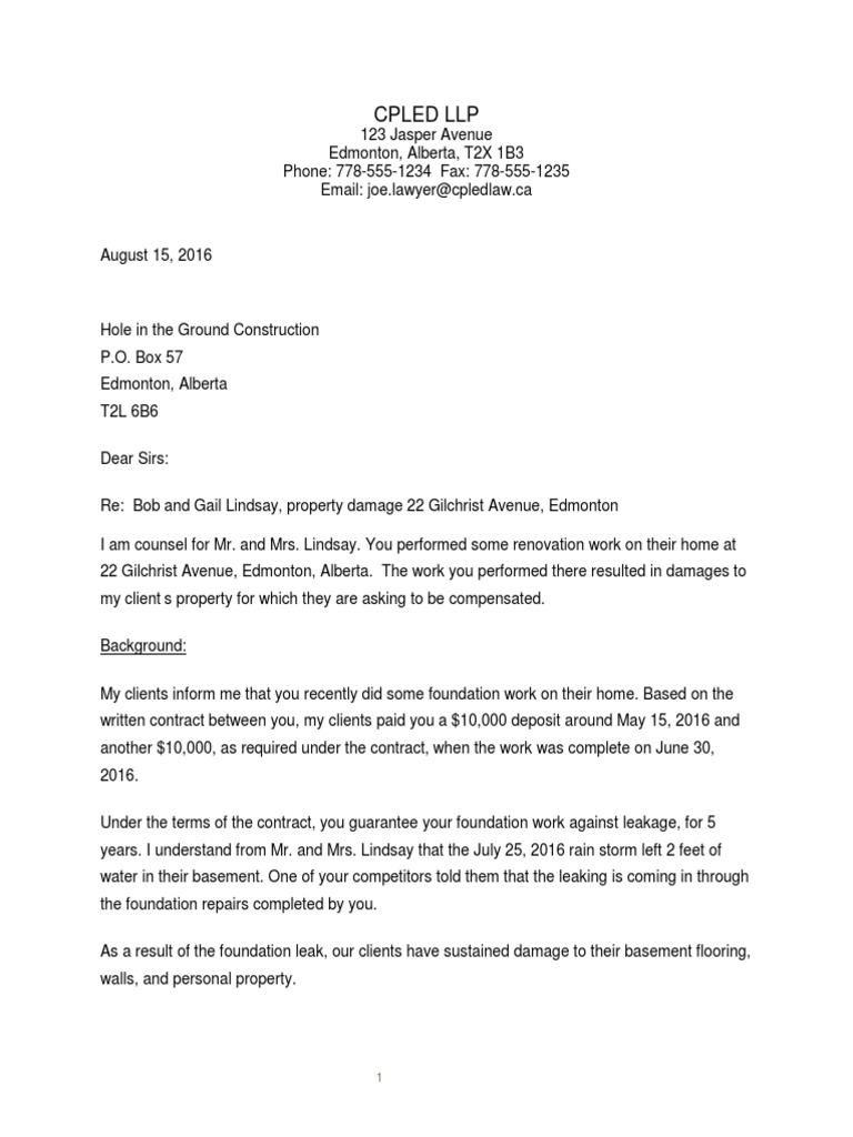 Sample Advocacy Letter | PDF